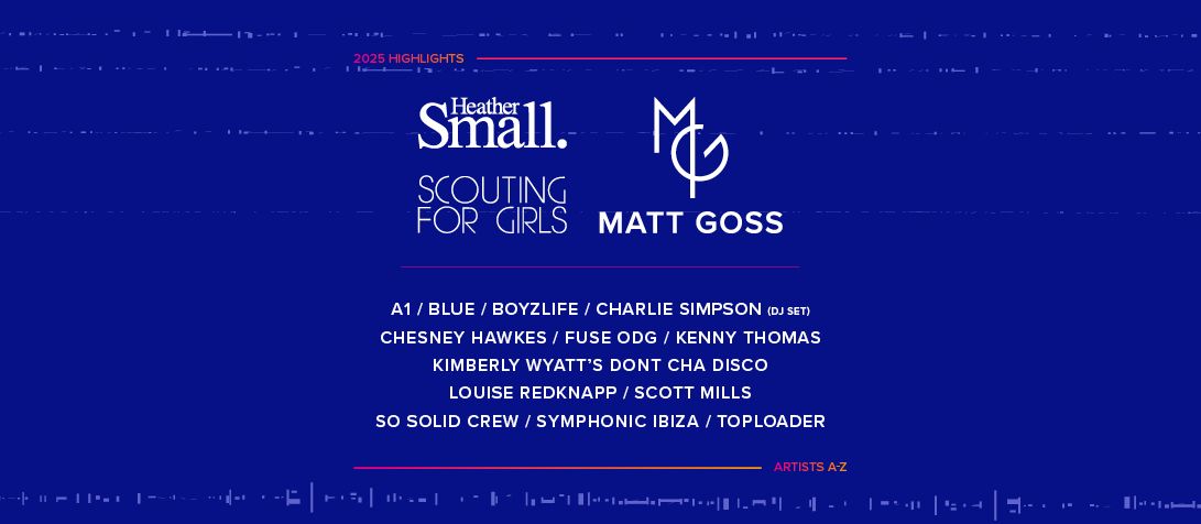 Our Weekends - Replay Weekender | Butlin's Big Weekenders